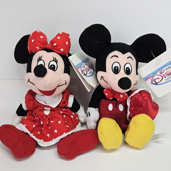 Disney | Toys | New Vintage Disney Store Mikey And Minnie Mouse ...